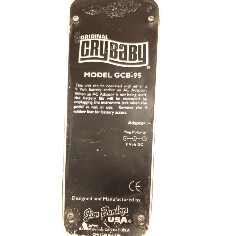 Pre-owned Cry Baby Cry Baby Model GCB-95 Pedal - Own4Less